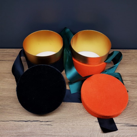 Toptan Kurdeleli Kadife Kutu - Dinç Hediyelik